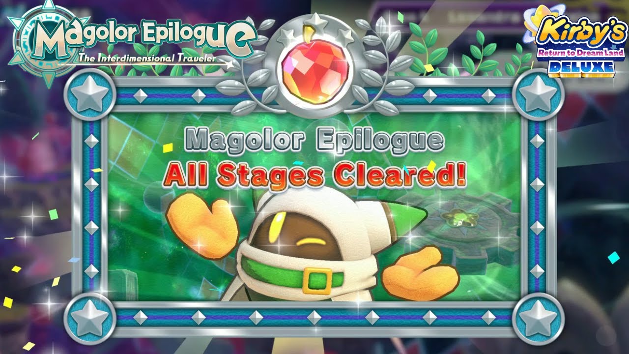 Kirby's Return to Dream Land Deluxe Magolor Epilogue The ...