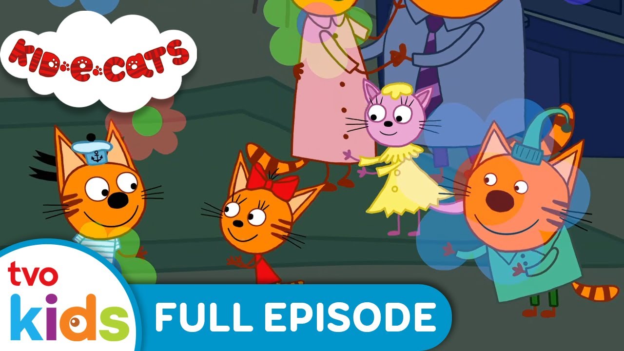 🎶 The Dance Party 🪩 KID-E-CATS 🐱 Three Cute Kittens Everyday Adventures ...