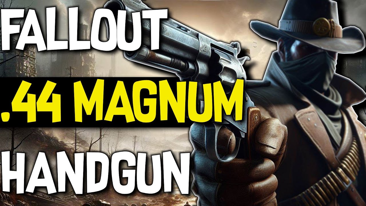 How Good Is The 44 Magnum Handgun In Fallout New Vegas? - YouTube