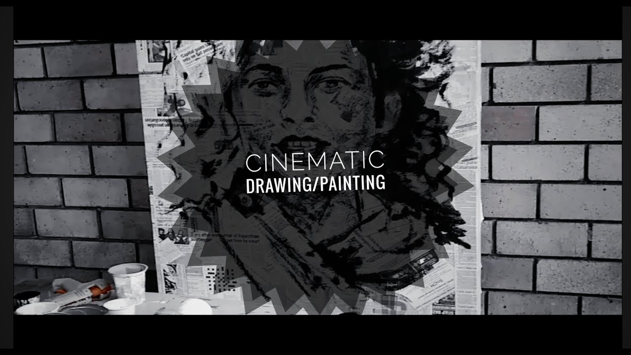 Cinematic drawing/painting - YouTube
