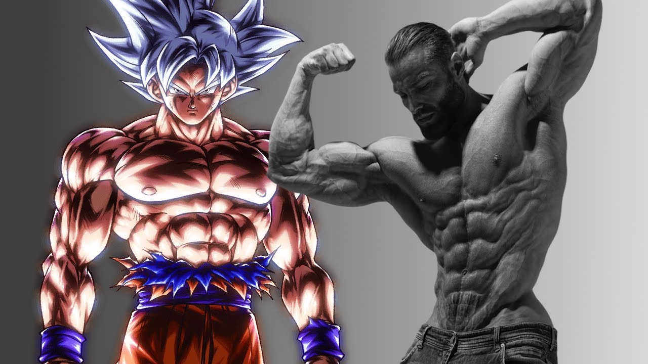 GIGA CHAD VS GOKU MUI - YouTube