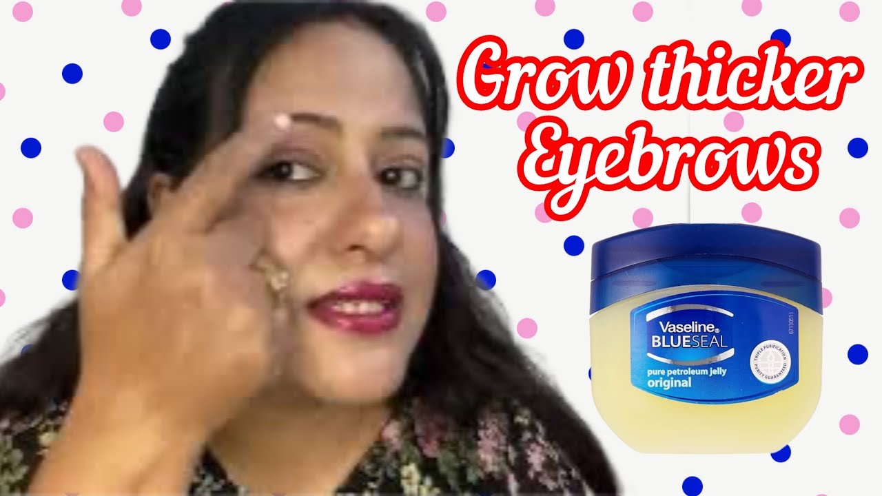 How to grow black & thicker eyebrows naturally at home||grow eyebrows ...