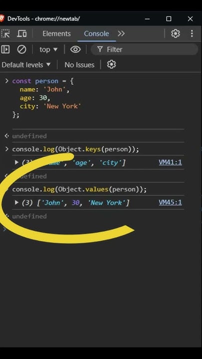 Unlocking Javascript Object Methods Keys Values And Entries 🔑 Javascript Javascriptdev