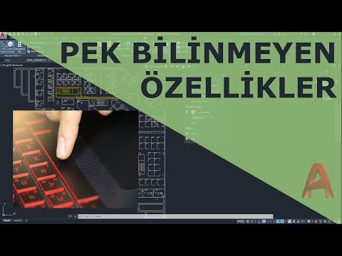 AutoCAD Pek Bilinmeyen Özellikler ( Space Tuşu )  - 01