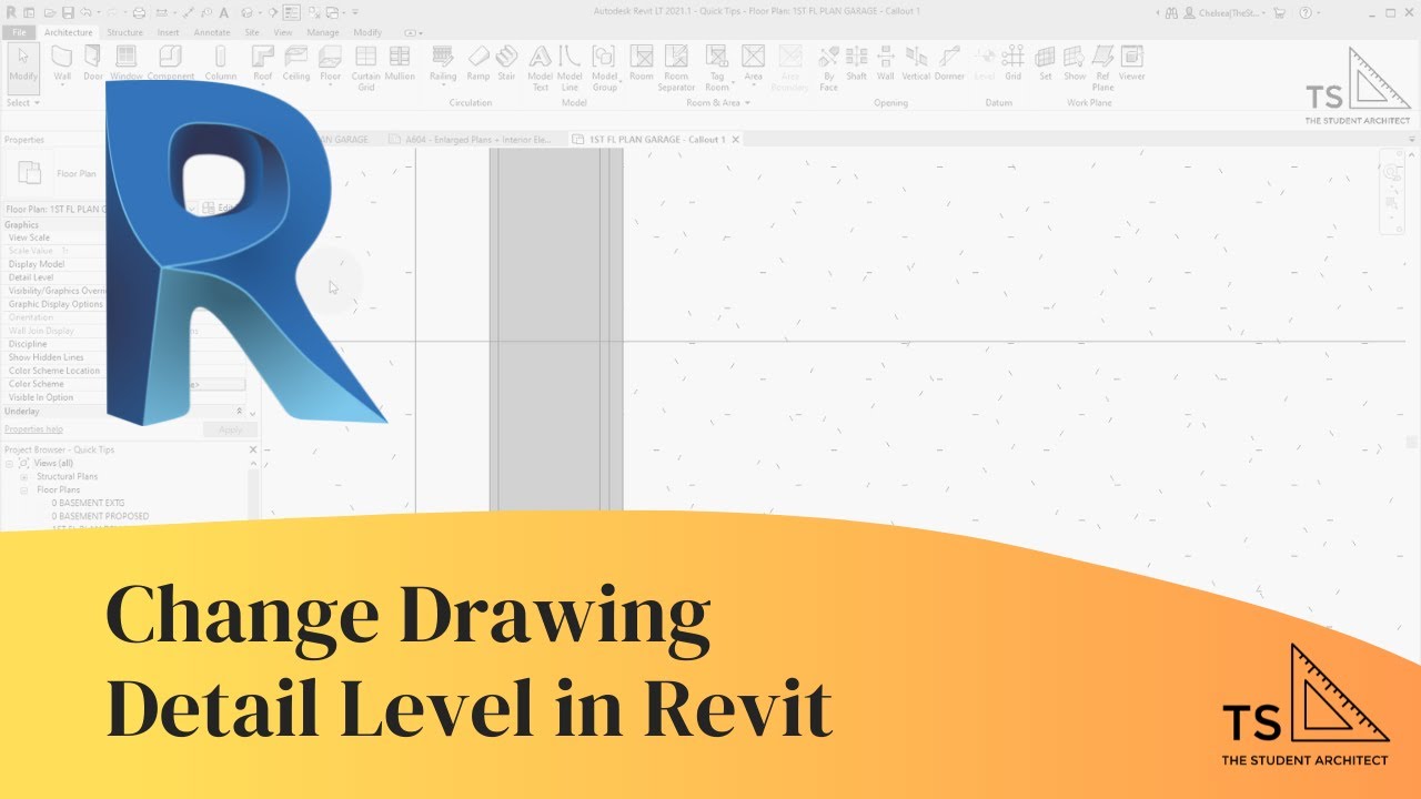 How To Change Drawing Detail Level In Revit YouTube how-to-change-drawing-detail-level-in-revit-youtube
