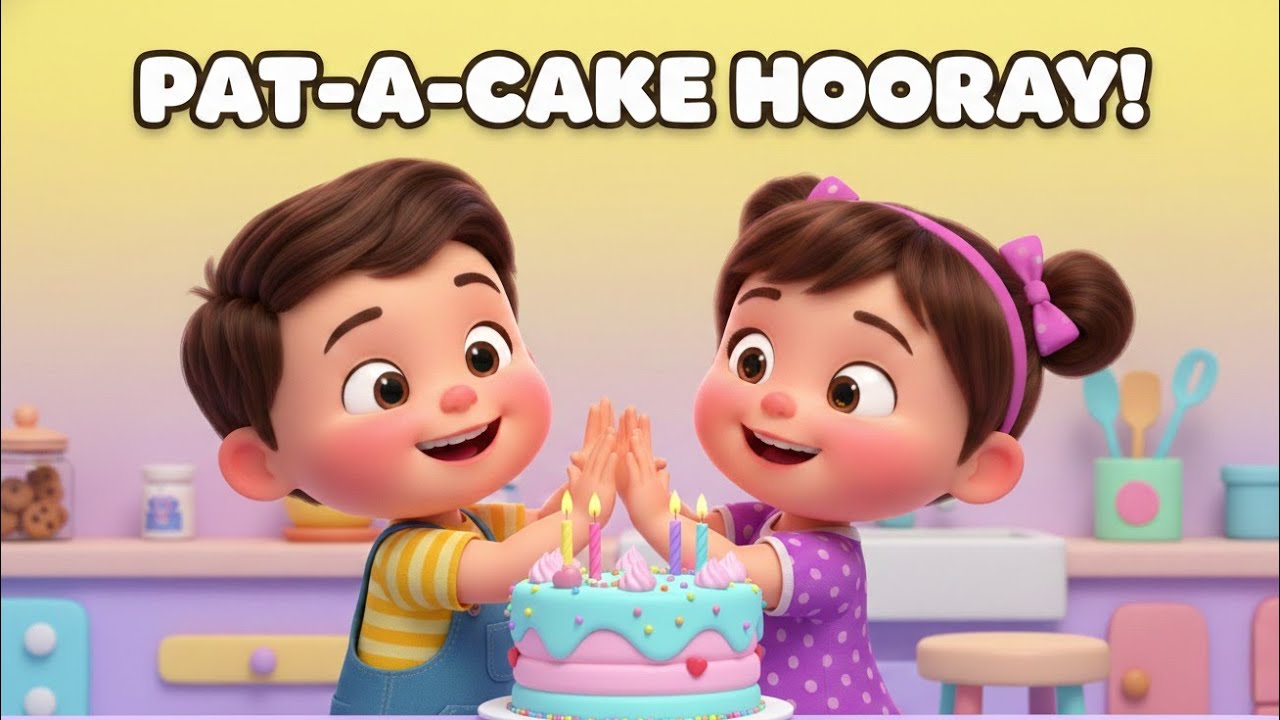 I am a Pat-A-Cake | Clap Hands Song for Kids | Nursery Rhyme For ...