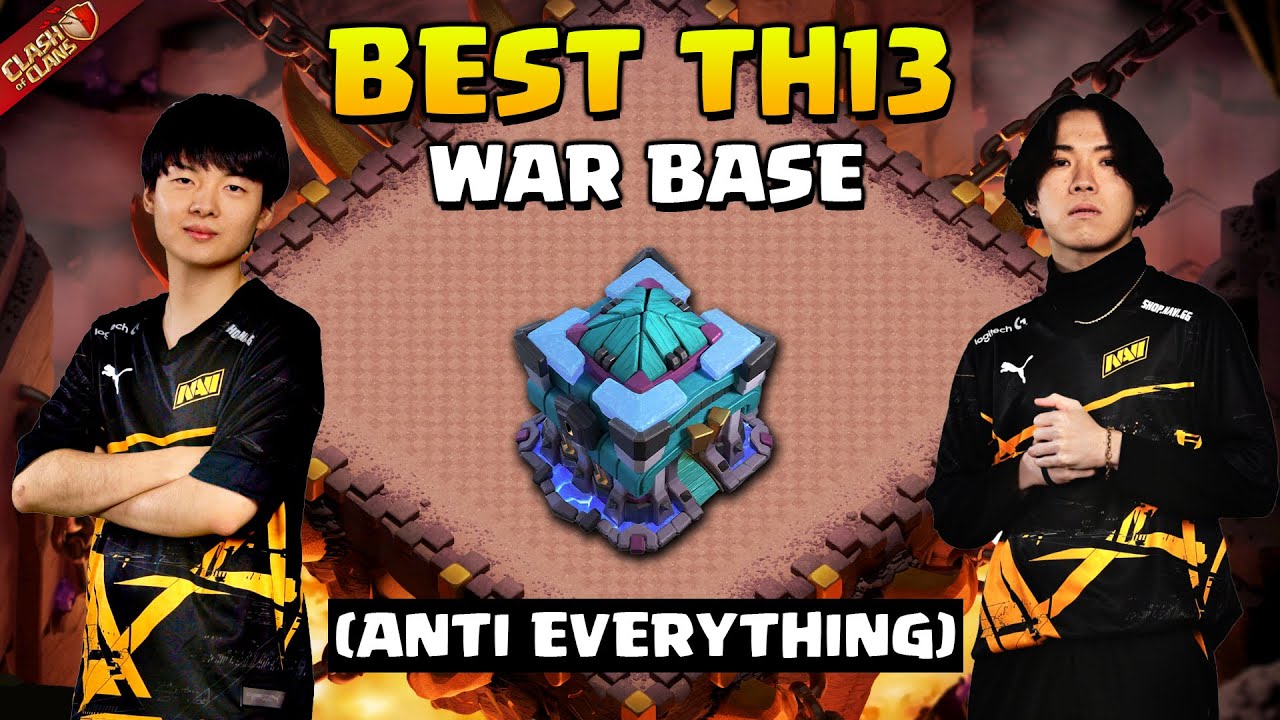 NEW Best TH13 War Base w/ Copy Link | Clash of Clans - YouTube