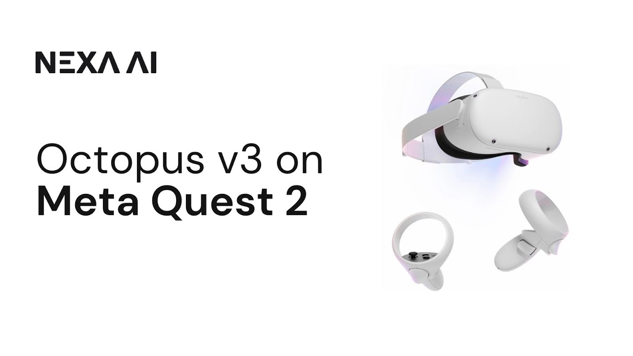 Revolutionize on-device AI in VR: Nexa AI's Octopus model demo 🐙 🥽 ...