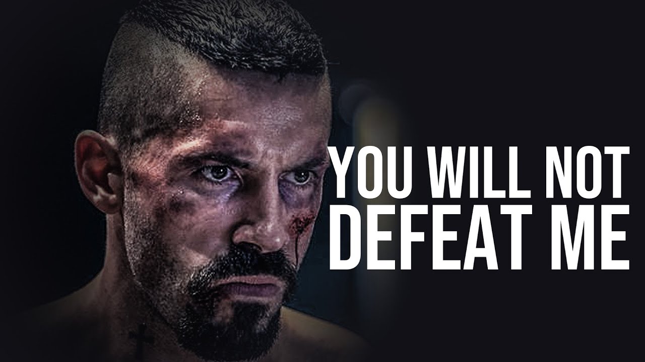 YOU WILL NOT DEFEAT ME-Motivational Speech by Will Smith - YouTube