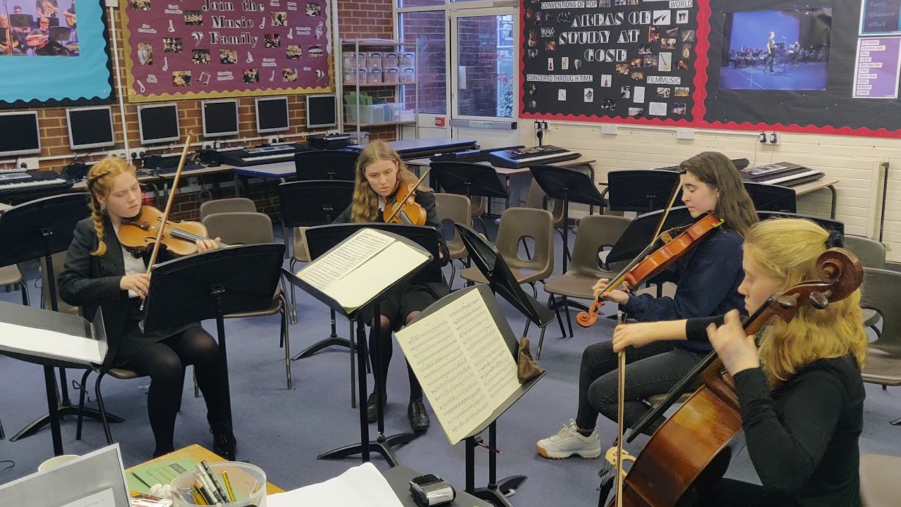 Beaumont String Quartet - Rehearsal - YouTube