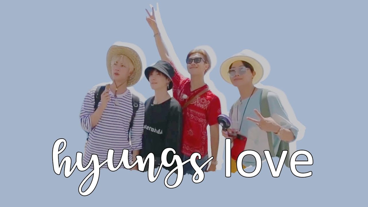 hyungs love | bangtan's hyung line - YouTube
