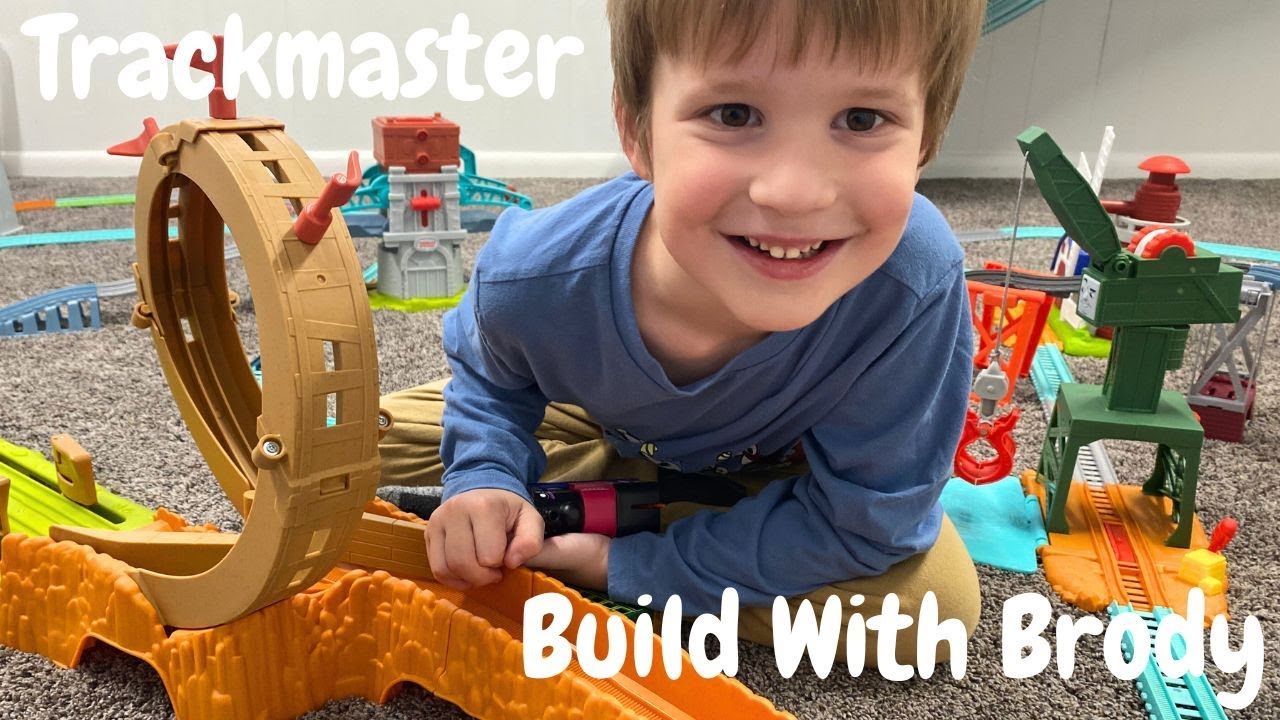Build With Brody & FIESTY Cranky - Custom Trackmaster Track using ...