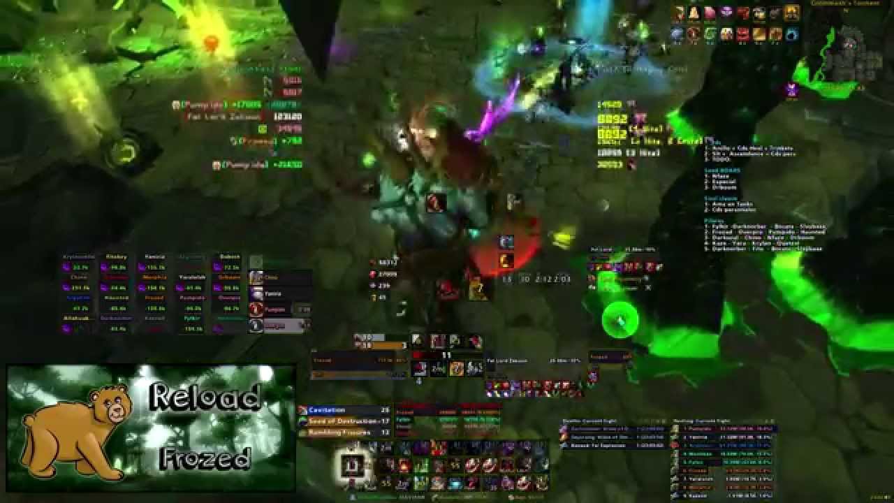 Reload vs Mythic Fel Lord Zakuun (Guardian Druid PoV) - YouTube
