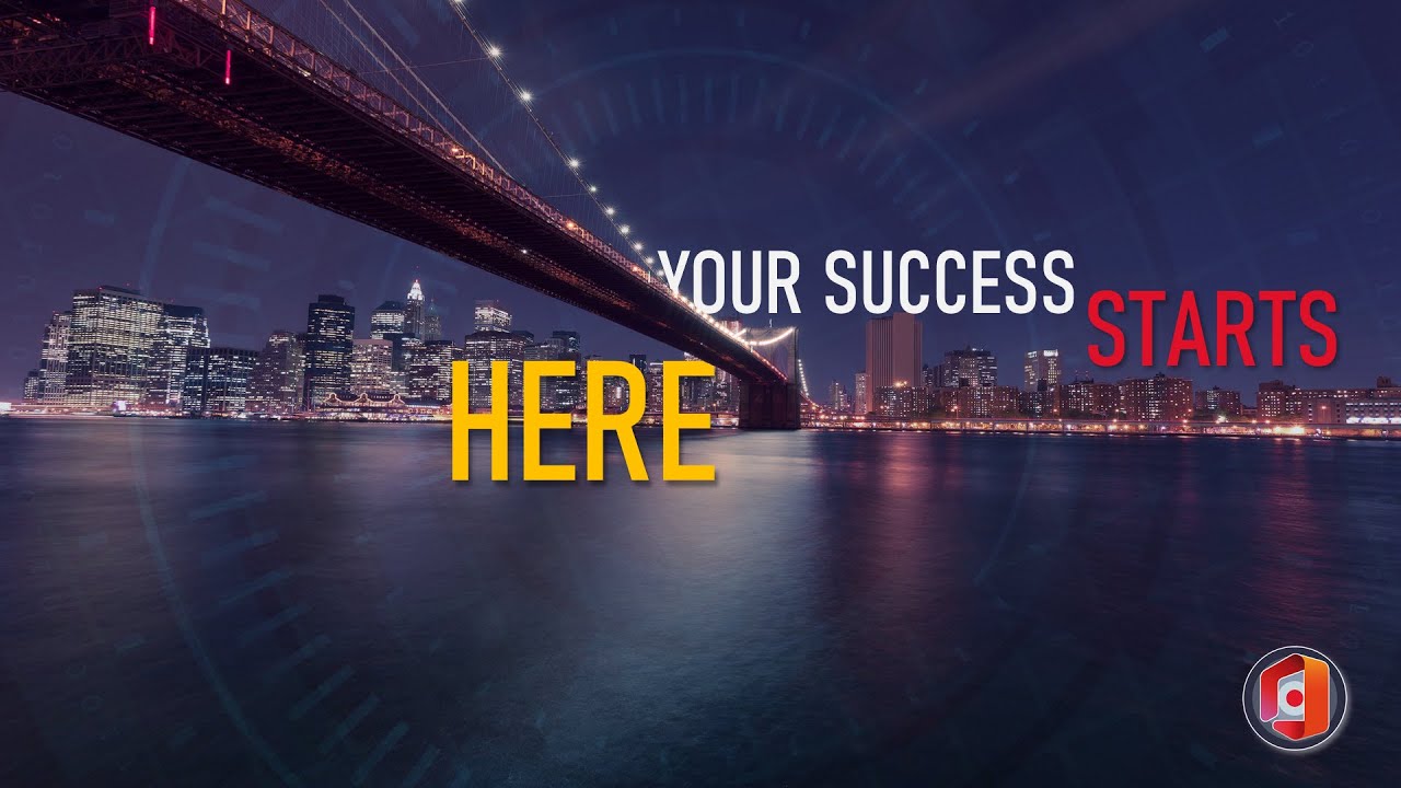 How to Create a Professionally Looking Introduction Slide - YouTube