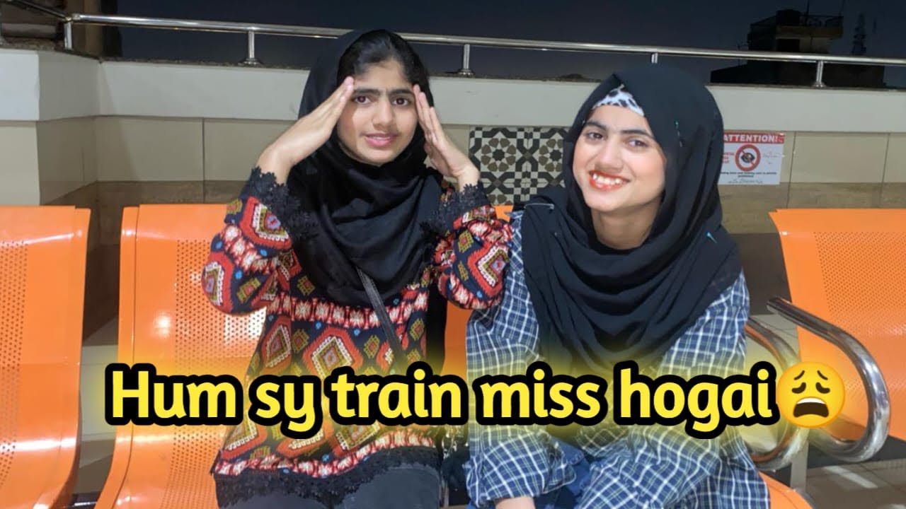 Hum sy train miss hogai 😩|Khawari hogai 😂| #viralvideo #funmoments # ...