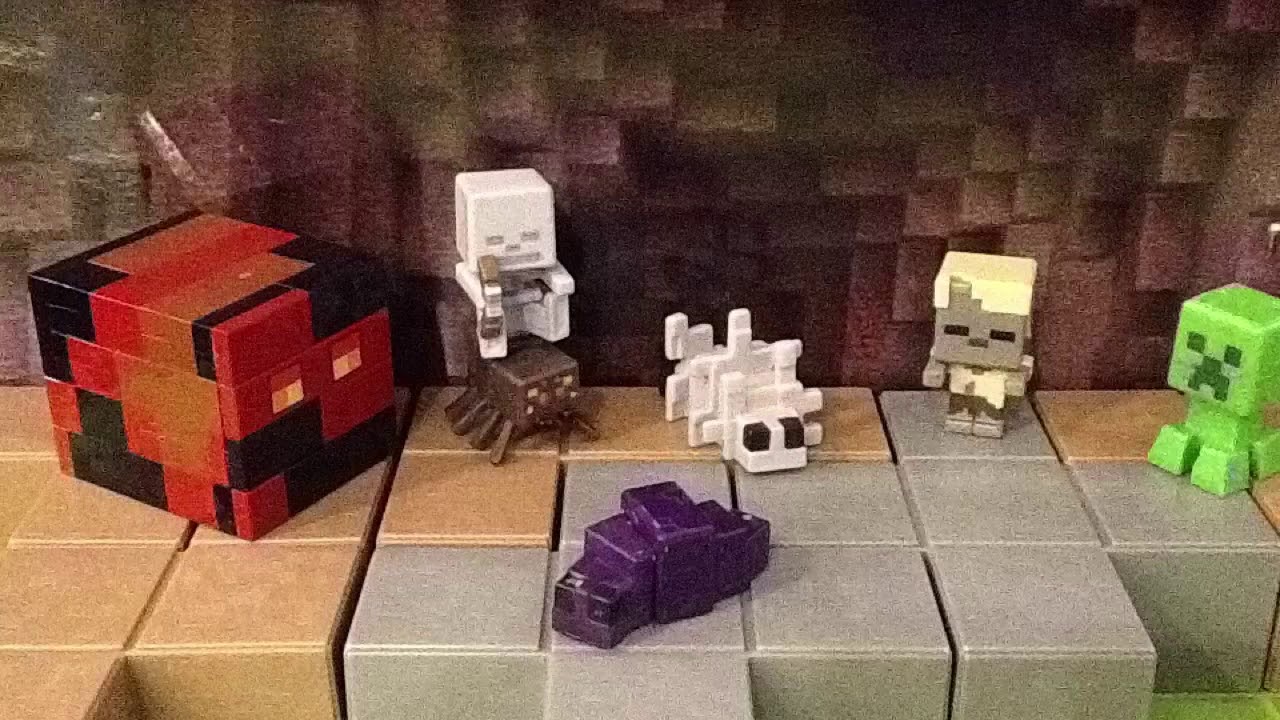 Minecraft mob dance party!! A stop motion video - YouTube