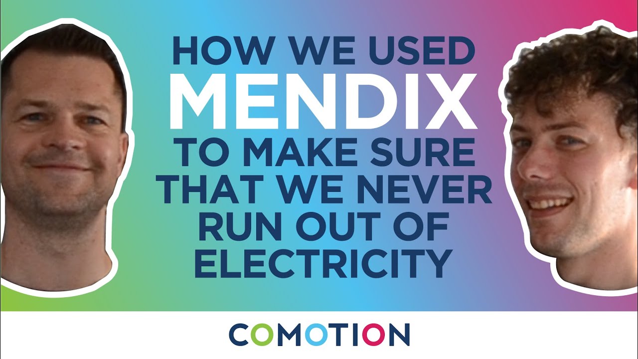 How we used Mendix to make sure that we never run out of electricity ...