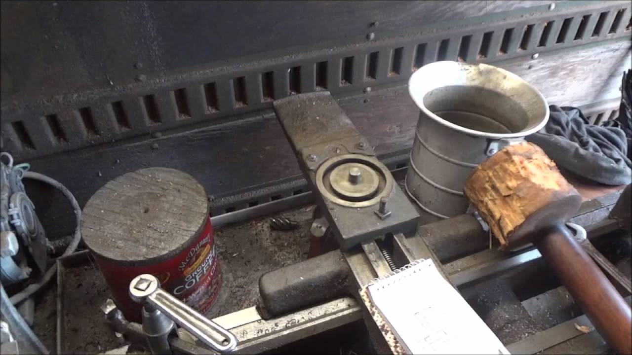 Lathe compound repair - YouTube