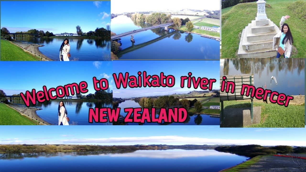 Welcome to Waikato river in mercer.|| je & cel lifestyle|| - YouTube