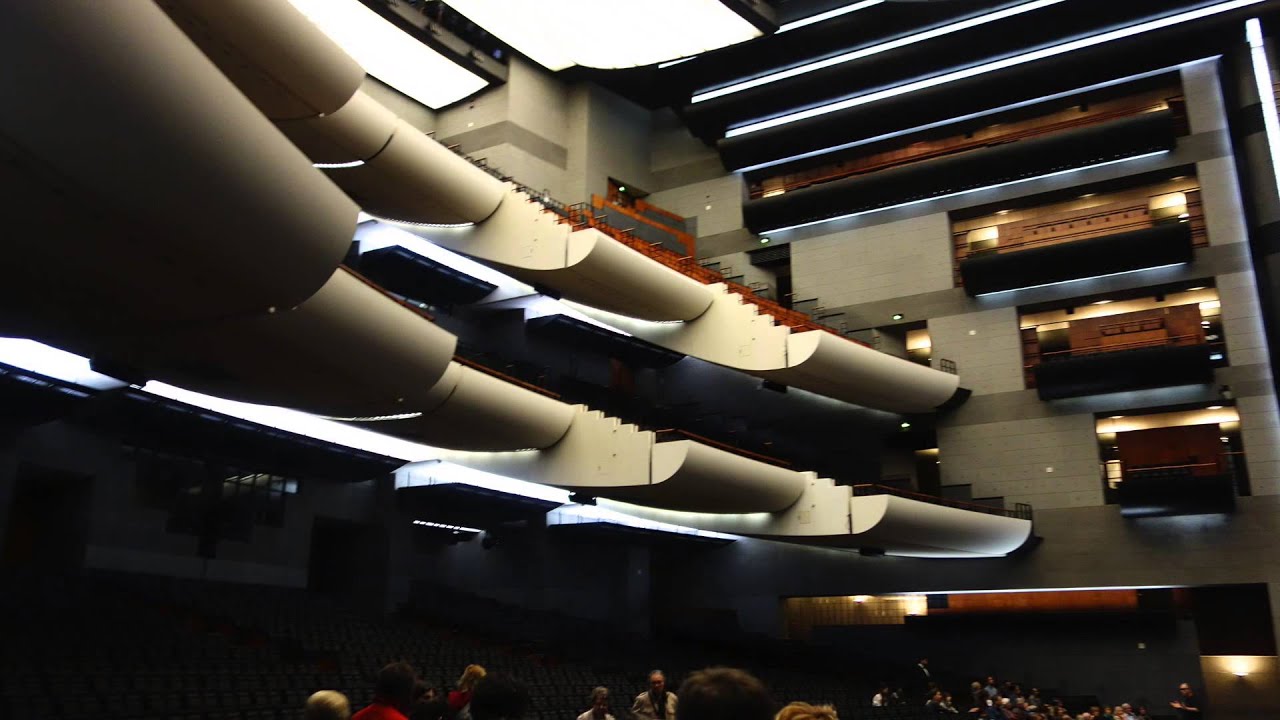 Paris Opéra Bastille d'arrière scène - YouTube