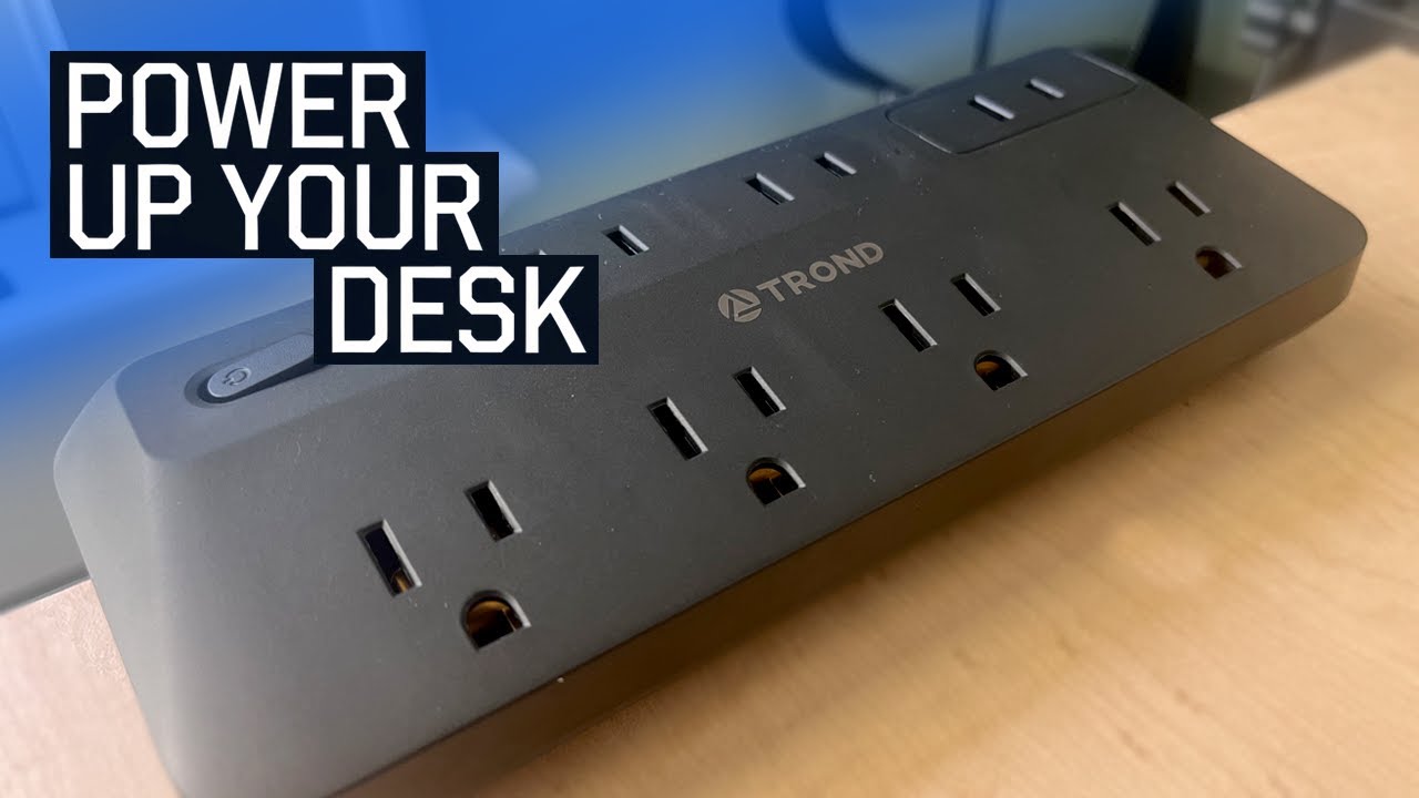 Adding Power Outlets to Your Desk Has Never Been Easier! - YouTube