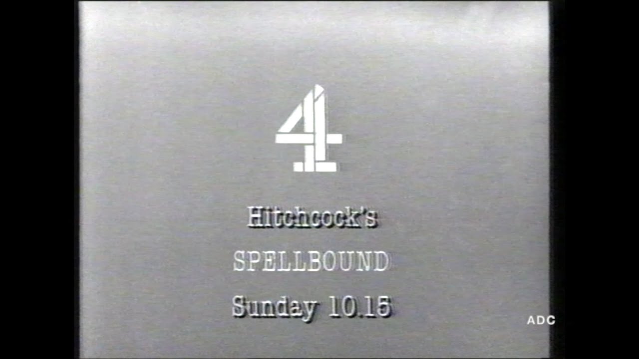 Channel 4 trailers, slide, adverts, links announcer David Vickery & PEB ...