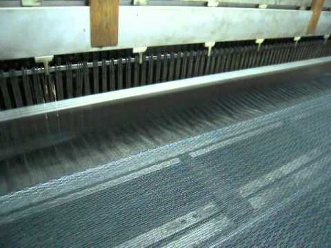 Leno Weaving Machine - YouTube