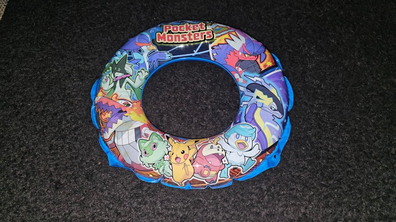 Showcase | Pokemon AHC-160V 60cm Swim Ring - YouTube