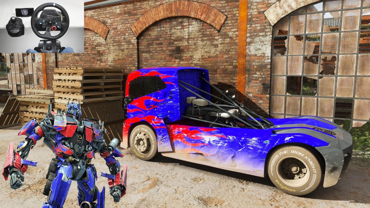 Transformers Optimus Prime Reborn | Forza horizon 4 Rebuilding Volvo ...