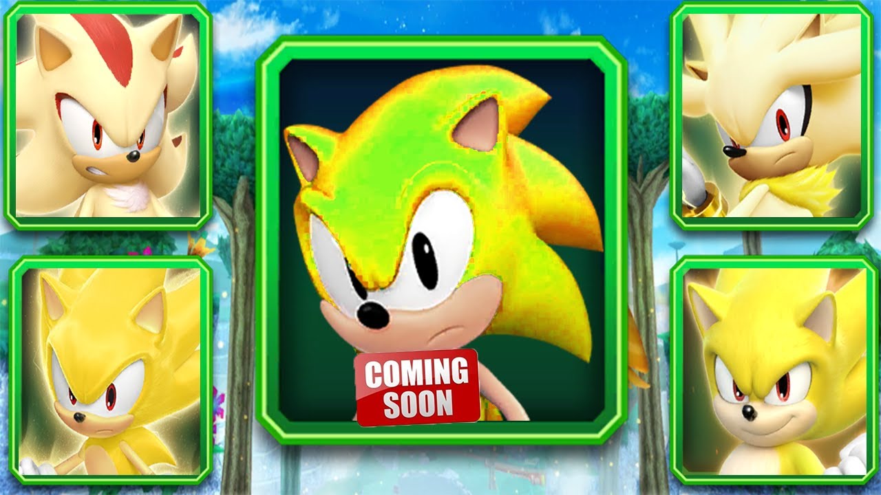 Sonic Forces Mobile - Super Classic Sonic Coming Soon - All Super ...