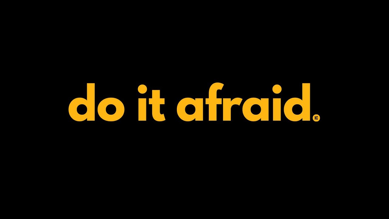Do It Afraid - Kent Chevalier - YouTube