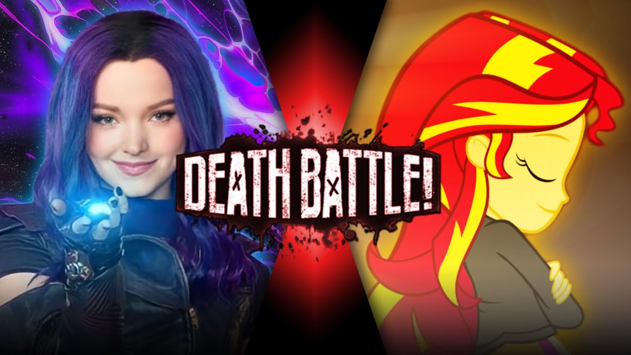 Mal VS Sunset Shimmer (Descendants VS My Little Pony) | DEATH BATTLE ...