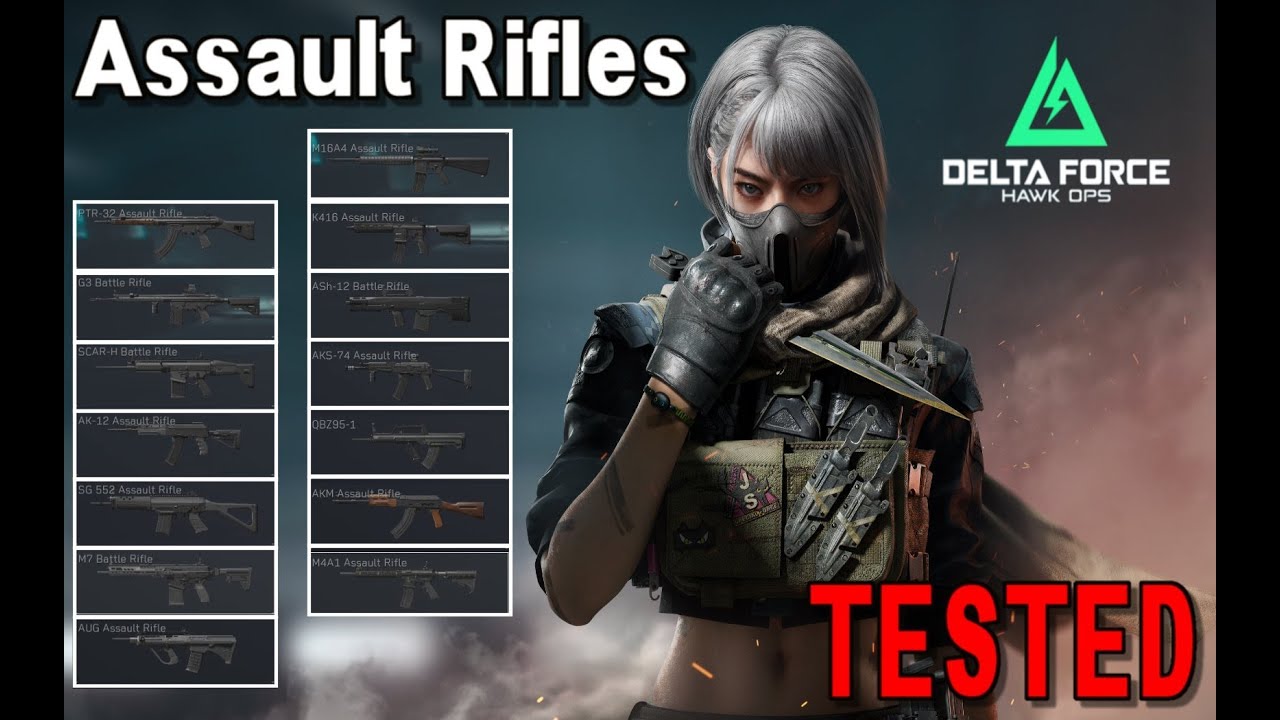 Delta Force All Stock Assault Rifles MetaTested : Reloads + Inspections ...