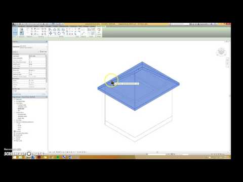 Revit Shed Roof - YouTube