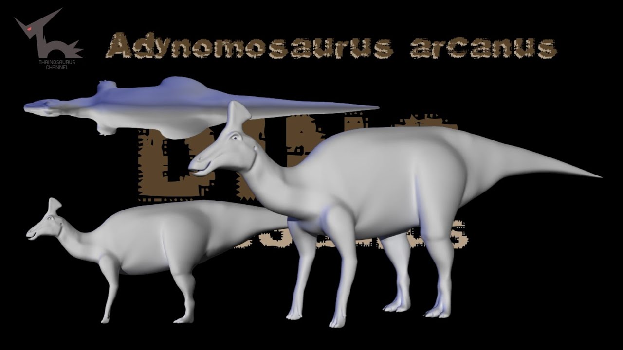 Dino TheSaurus : Model A021 Adynomosaurus arcanus - YouTube