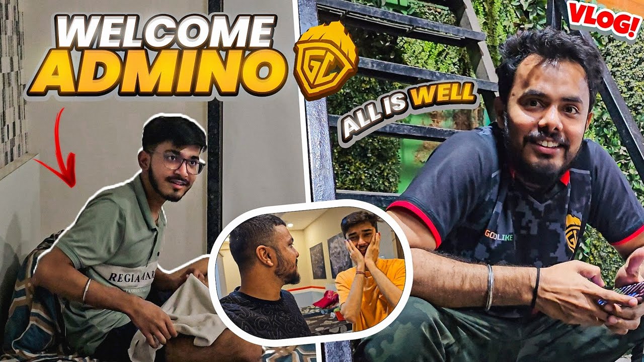 Welcome Admino | Jelly New Look | Gaming Guru - YouTube