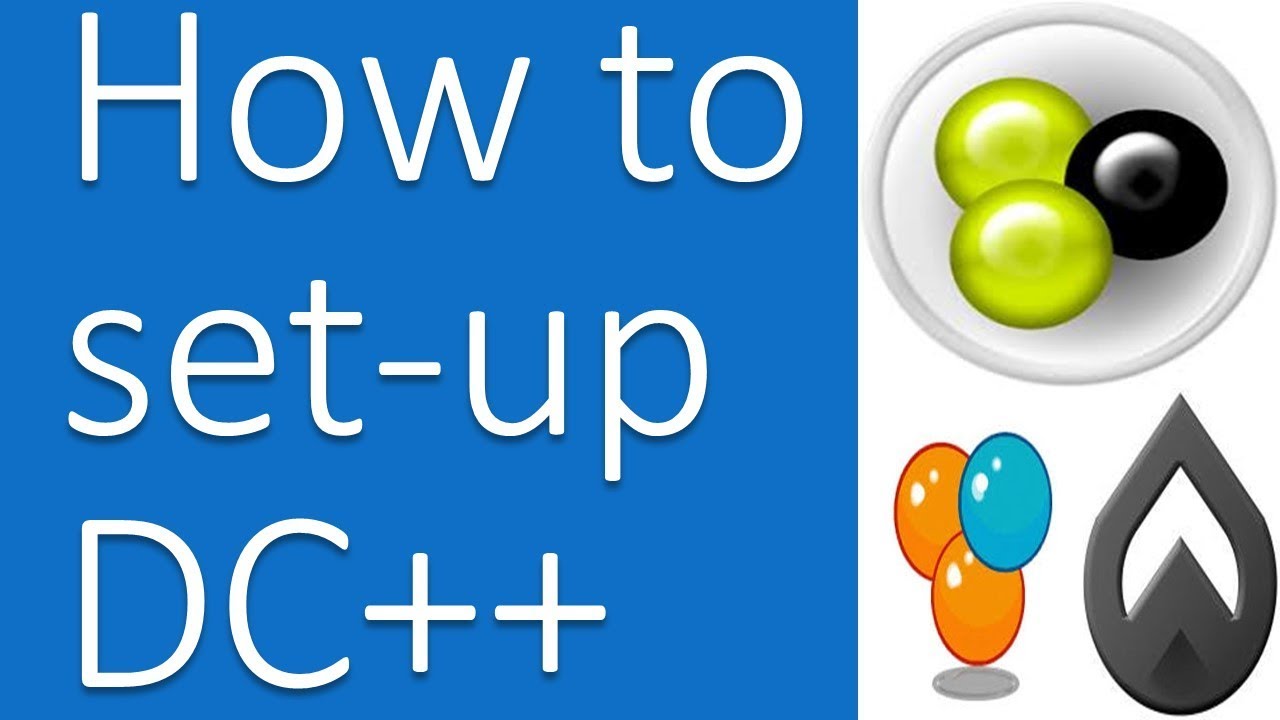 How to set-up/configure DC++ [Direct Connection] - YouTube