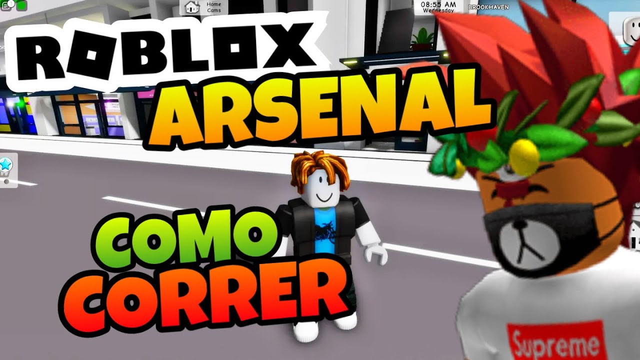 👉 Como CORRER en ARSENAL en ROBLOX 2023 - YouTube
