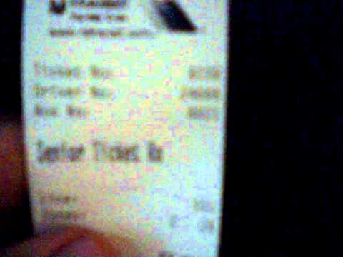 NJ Transit Bus Receipt - YouTube