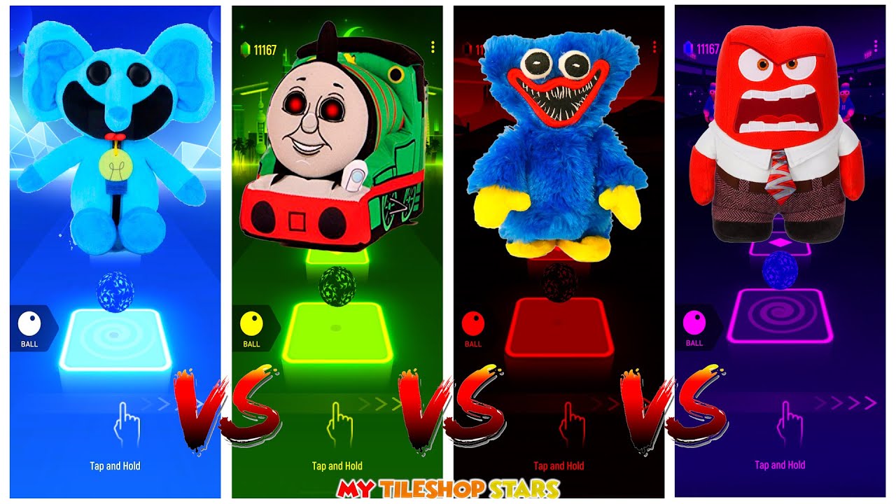 Smiling Critters & Thomas The Train & Huggy Wuggy & Inside Out.🏆 Who Is ...