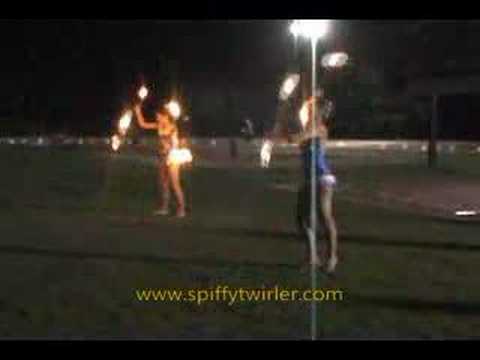 Twirling Fire - YouTube