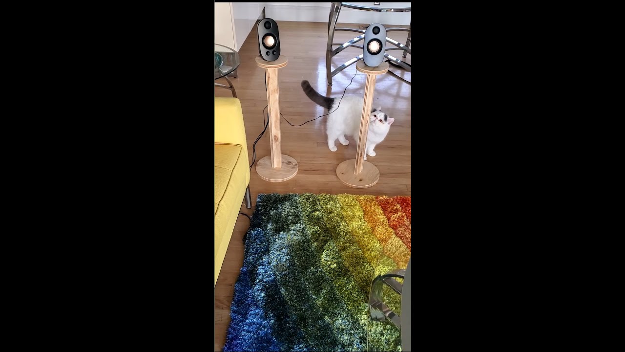 “Maker Idea” CNC Project - Speaker Stands For Sound Blaster Surround ...