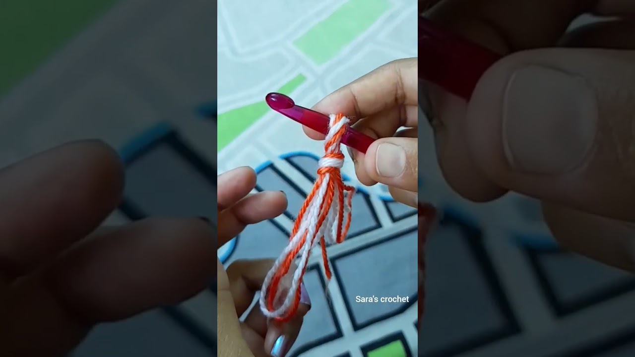 crochet tricks - convert normal yarn into chunky yarn - YouTube