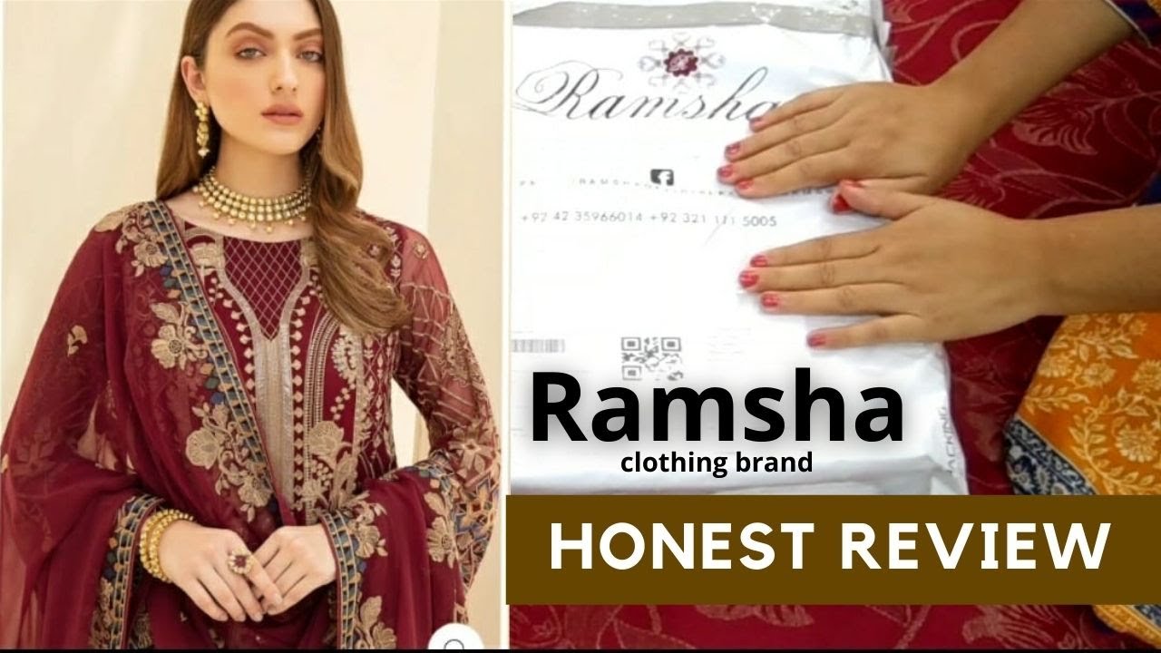 Ramsha Clothing Brand Reviews| Rangoon Collection By Ramsha Detailed ...