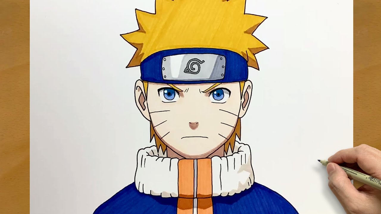 How to Draw Naruto Uzumaki Step by Step || Easy Naruto Drawing for ...