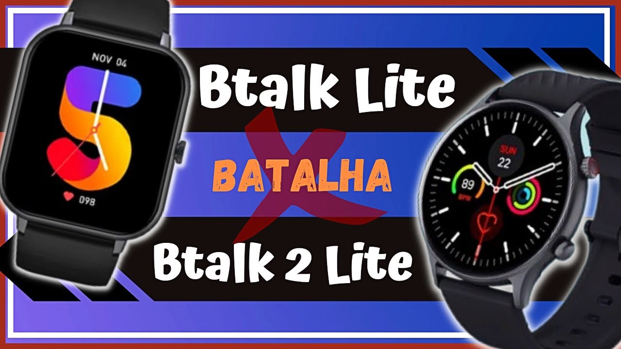 ZEBLAZE BTALK 2 LITE vs ZEBLAZE BTALK LITE | Smartwatch Comparativo ...