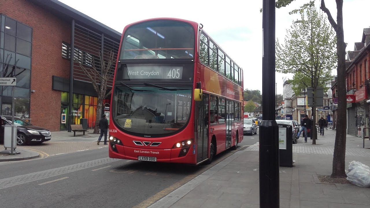 Onboard Go Ahead Metrobus Volvo B9TL Gemini 2, WVL336 (LX59 DDO), Route ...