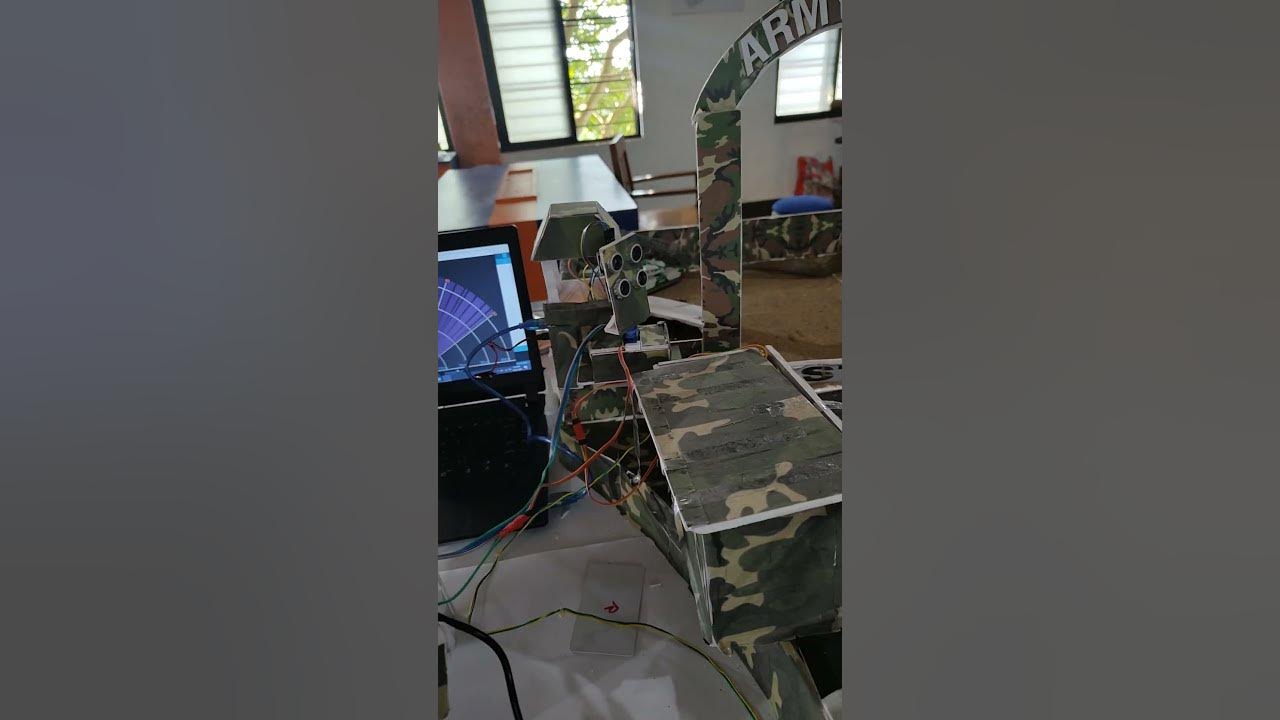Missile launcher sasthramela projects #electronic #arduino - YouTube