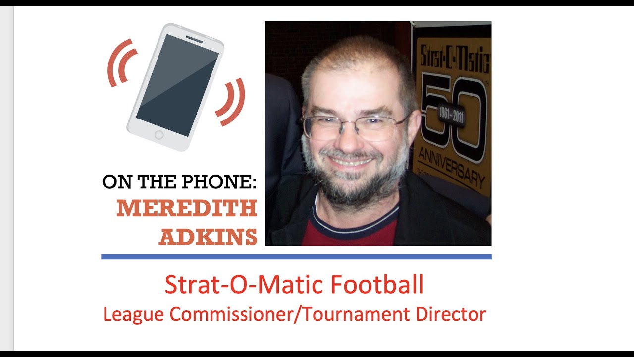 Football tourney and league tips from Strat-O-Matic commish and PC game ...