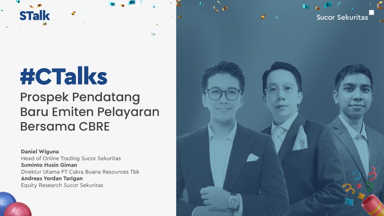 CTalks : Prospek Pendatang Baru Emiten Pelayaran Bersama CBRE - YouTube